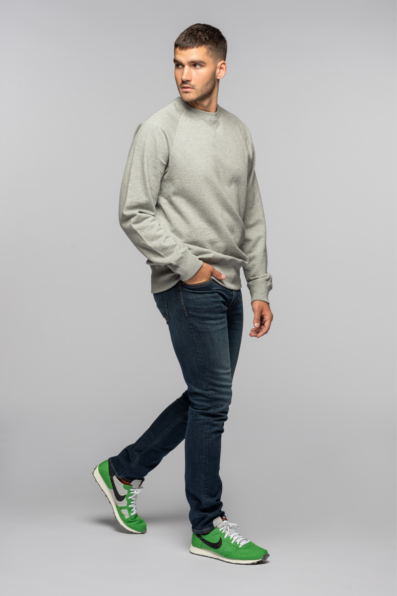 Sharp Slim Fit Men's Jeans - Washed Indigo Wash | Revtown